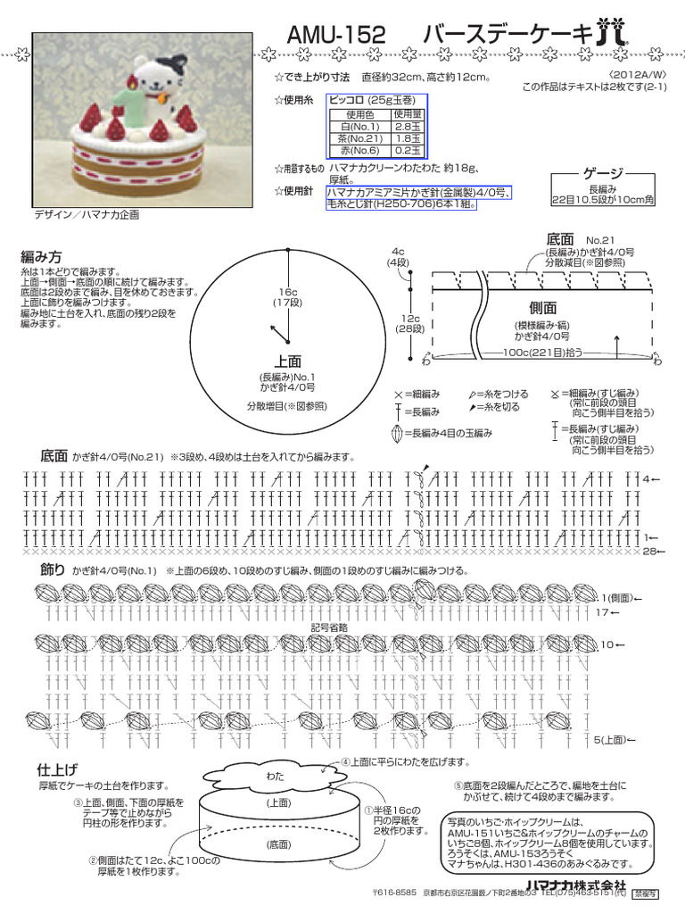 Amu 152 Birthday Cake | PDF