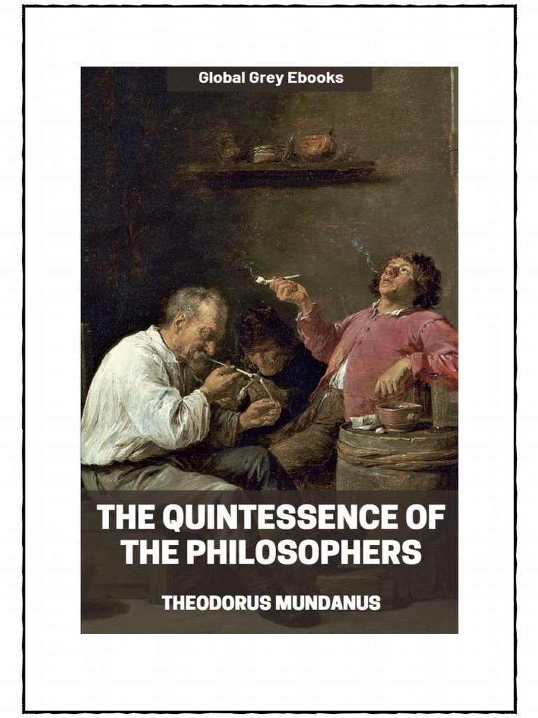 TR Quintessence of The Philosophers | PDF