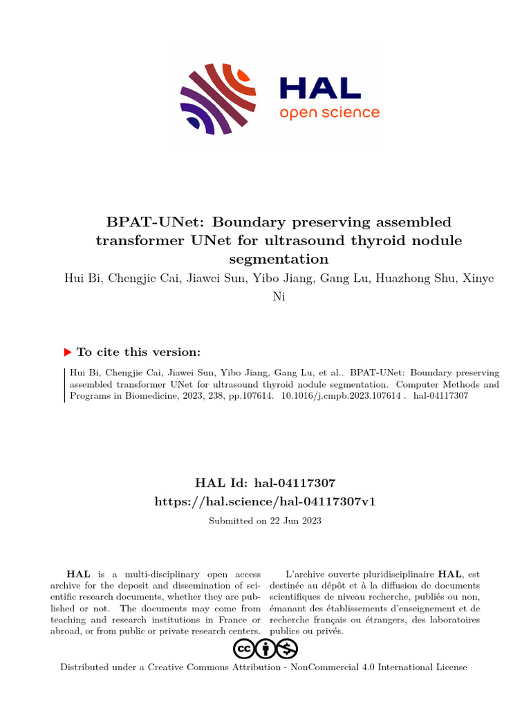 Bi Et Al. - 2023 - BPAT-UNet Boundary Preserving Assembled Transform ...