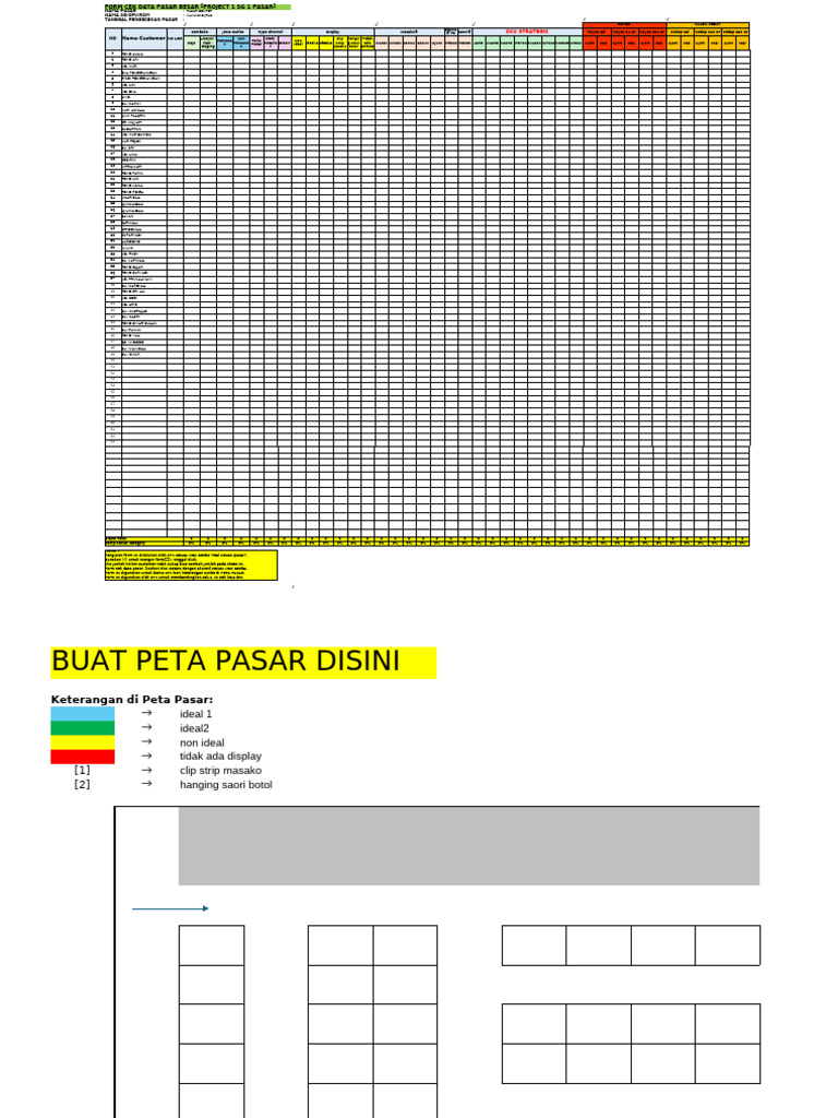 Data Pasar Dempet Klwu | PDF