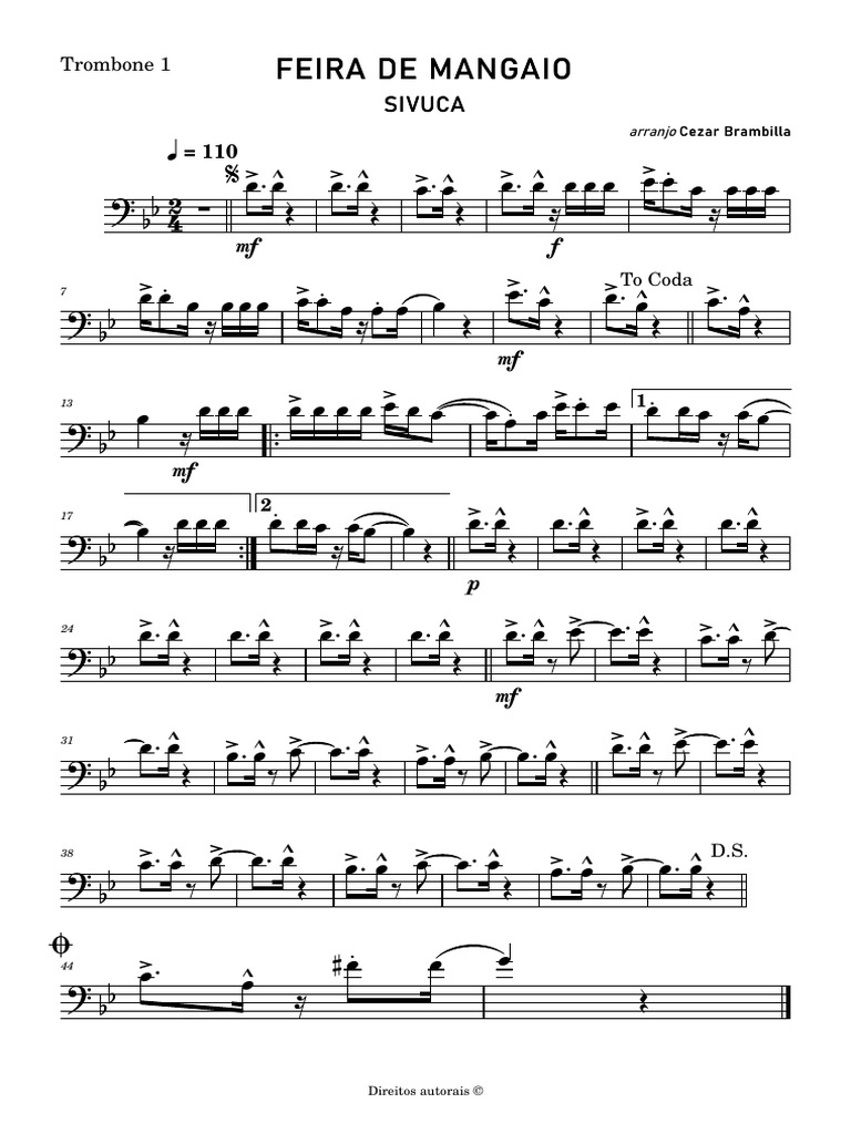 Trombone 1-1 - 120003 | PDF