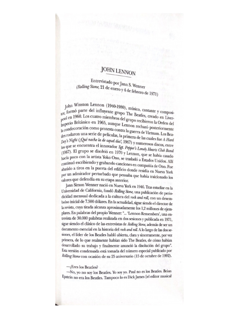 John Lennon | PDF