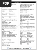 Set Theory Practice Questions | PDF | Subset | Mathematical Logic