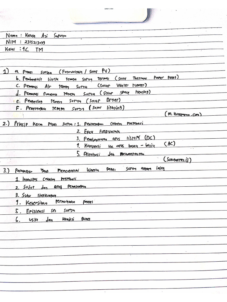 Kelvin Aji Saputra - 3099 - 3CTM - 20250117 - 205600 - 0000 | PDF