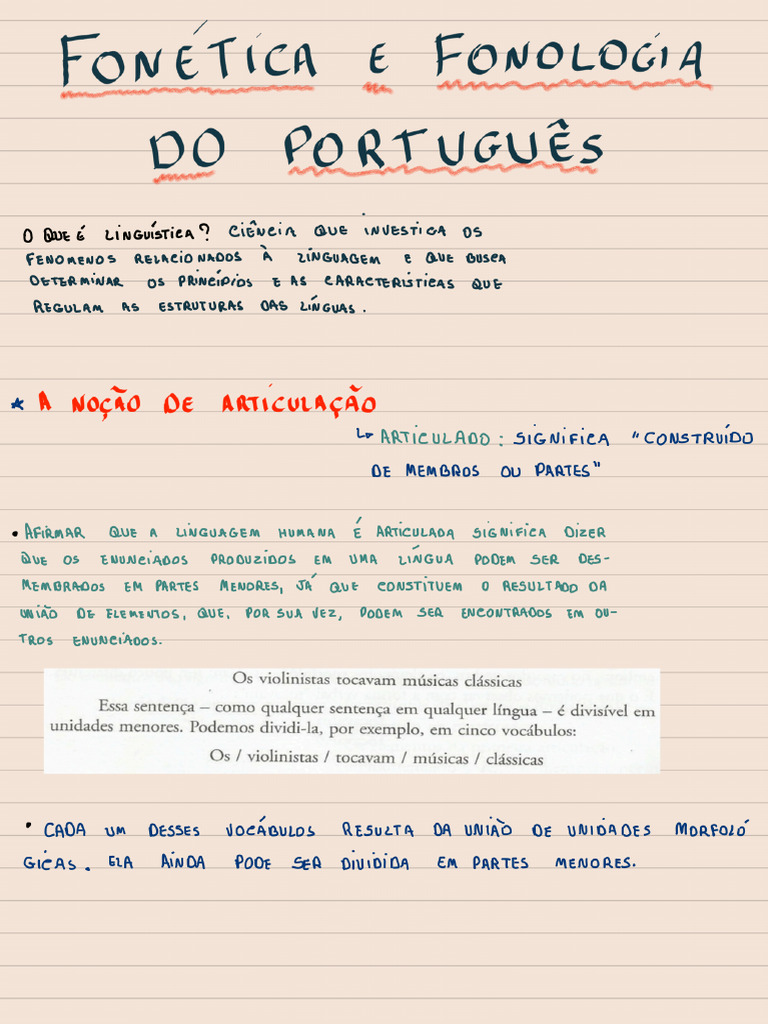 Fonética e Fonologia | PDF