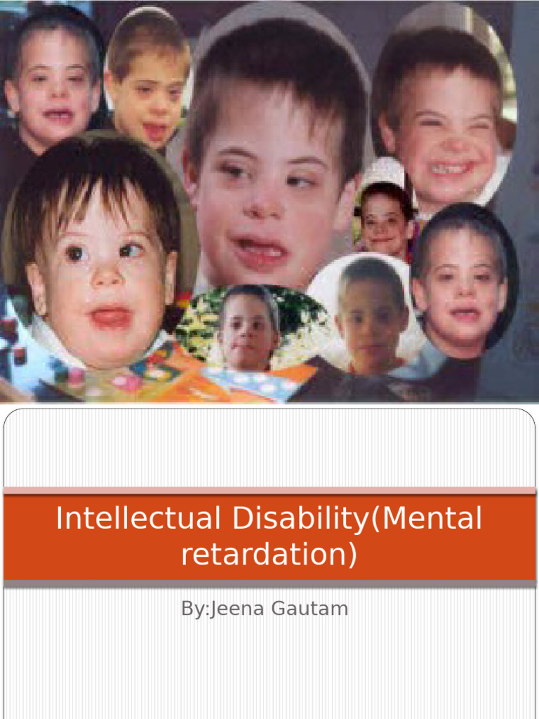 Types of Mental Retardation Explained | PDF | Intellectual Disability ...