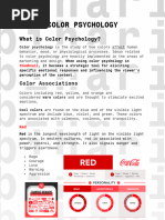 Color Psychology Print-Out PDF | PDF