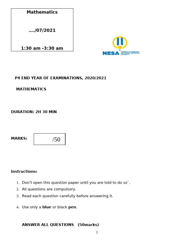 .Mathematics-P4 (2) - 1718606781000 | PDF | Mathematics | Arithmetic