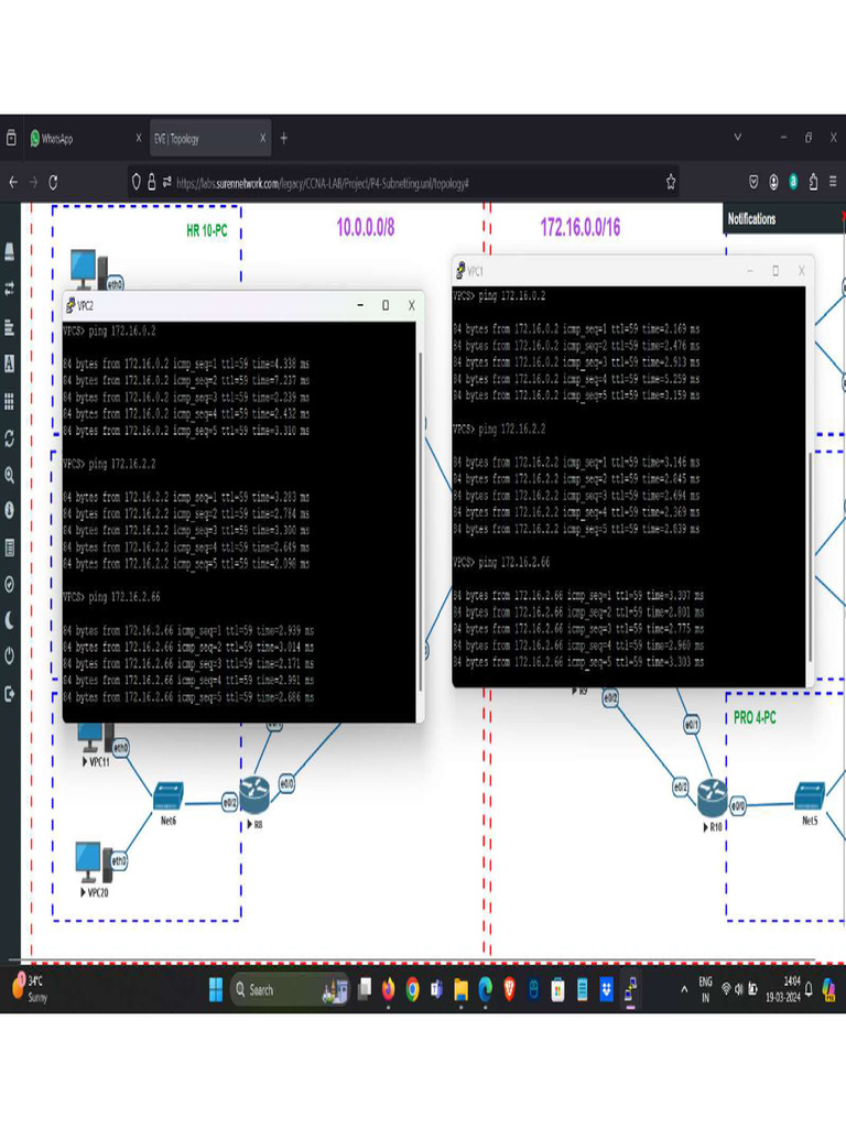 Subnetting Project | PDF