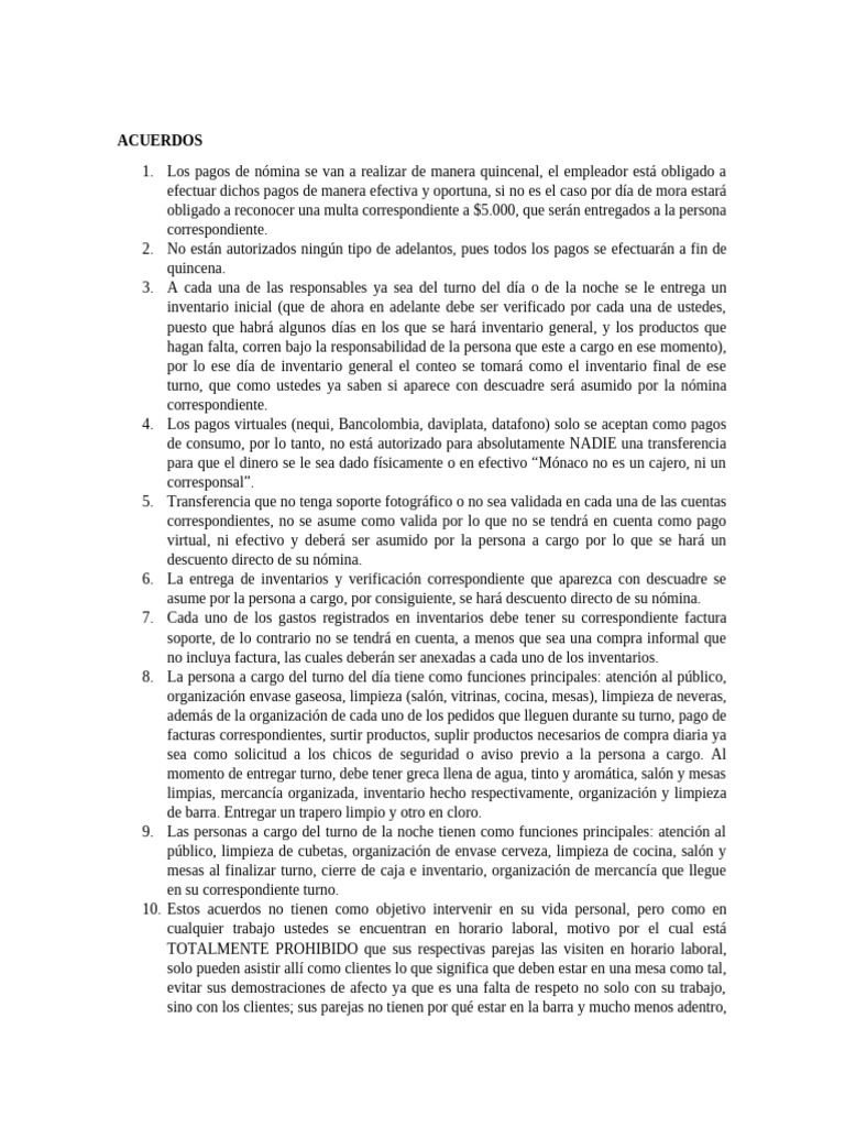 ACUERDOS | PDF
