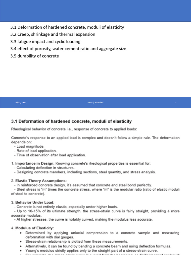 Impact of Cement Content on Concrete Properties | PDF | Concrete ...