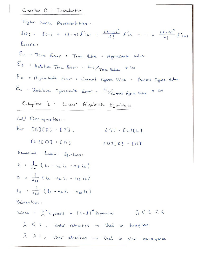 Equations Sheet | PDF