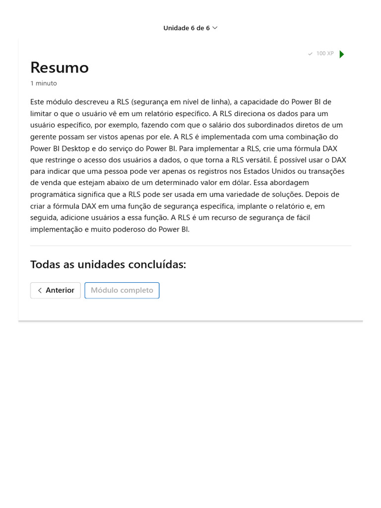 05-Resumo - Training - Microsoft Learn | PDF