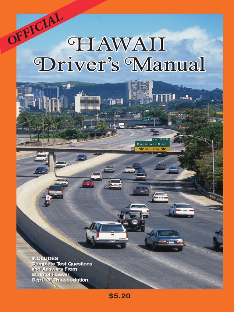 Hawaii Drivers Handbook | Hawaii Drivers Manual | Driving | Driver's ...