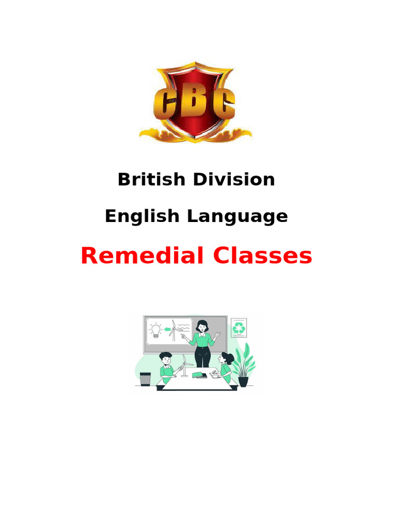 Remedial Sessions 4-5 | PDF