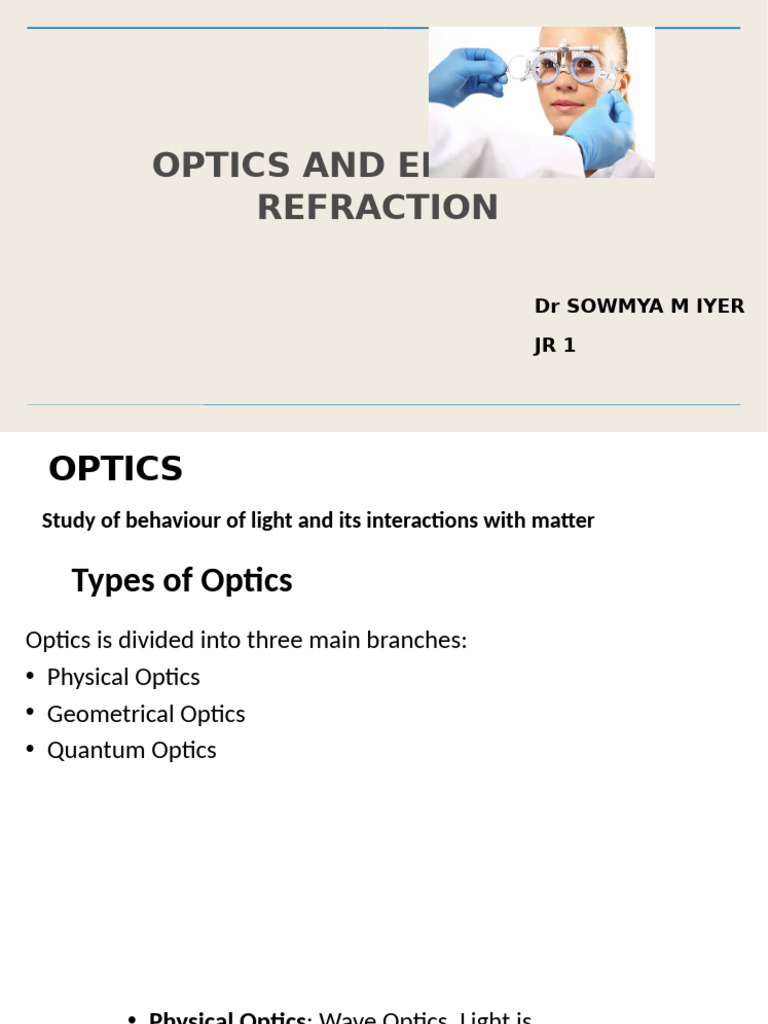 Presentation 3 | PDF | Optics | Electromagnetic Radiation