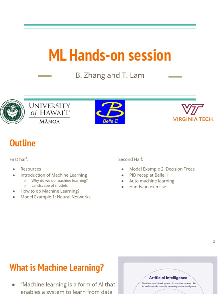 ML Hands-On Session 2024 | PDF | Machine Learning | Artificial Intelligence