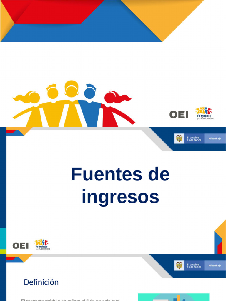 5 Fuentes de Ingreso Diplomado Generacion de Ingresos Autoempleo y ...