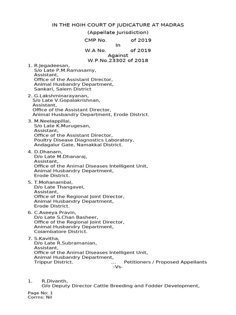 Leave To Grant - Affidavit - 23302 | PDF | Appeal