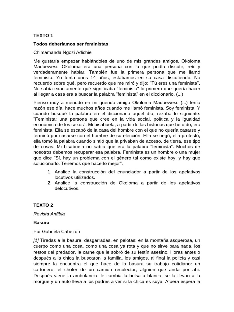 Textos Semio (2 2024) | PDF | Mujer | Feminismo