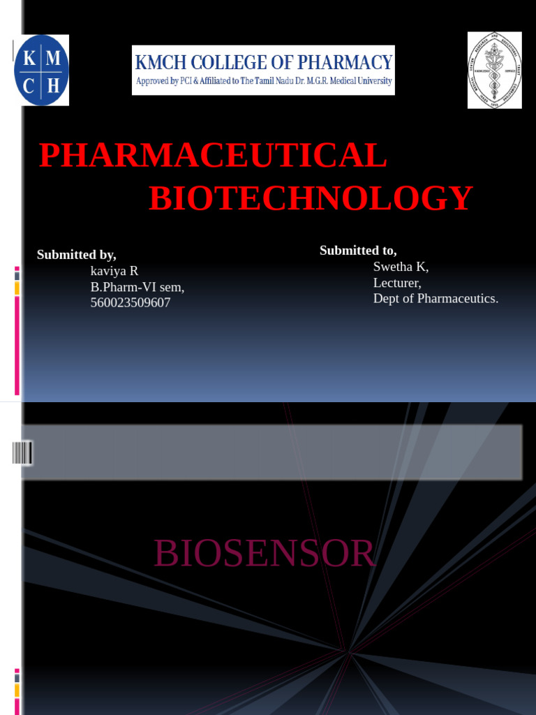 Pharmaceutical Biotechnology Pdf Biosensor Chemistry