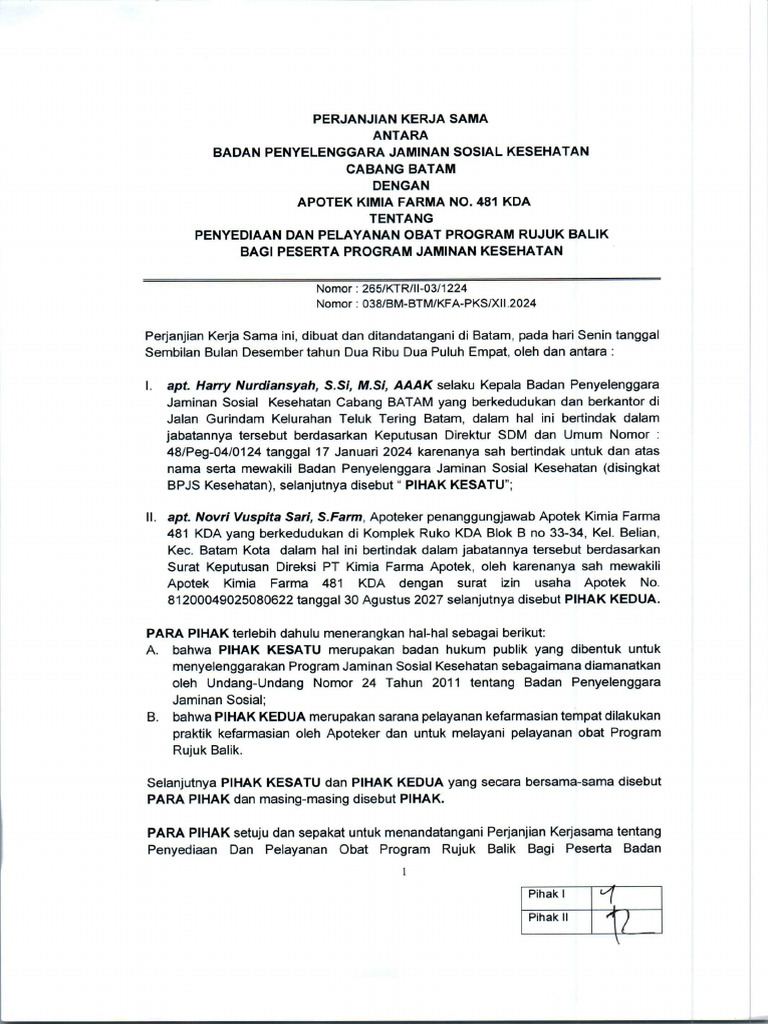 PKS PRB 2025 KF 481 | PDF