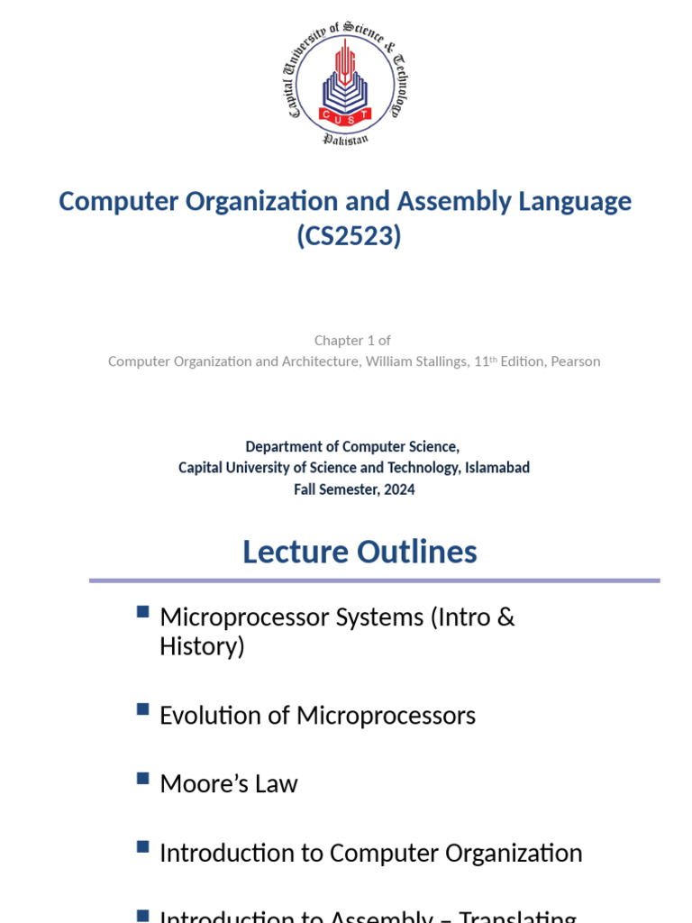 1 Introduction To Computers and Computer Organization | PDF | Central ...