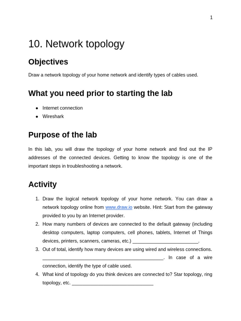 10 Network Topology Pdf