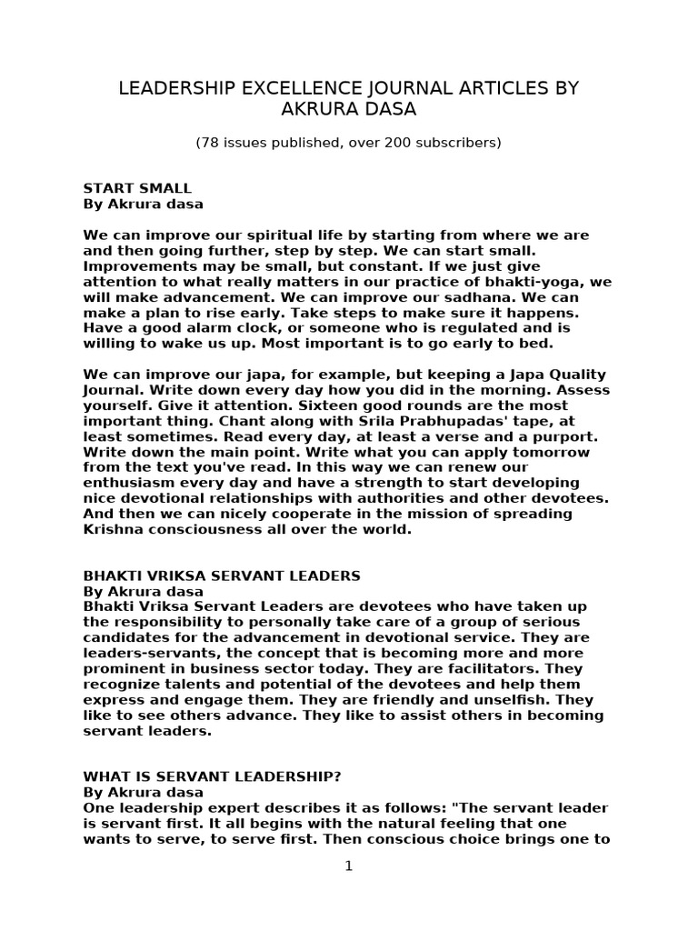 Leadership Excellence Journal 78 Issues | PDF | Leadership