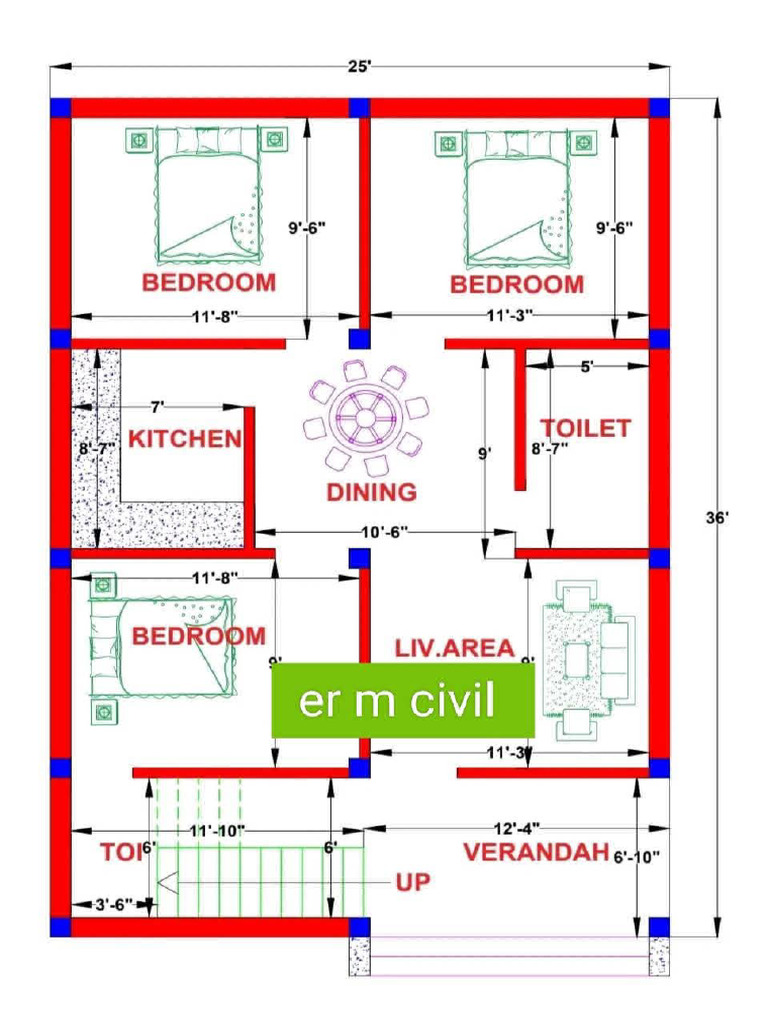 3 Bad Room Floor Plan | PDF