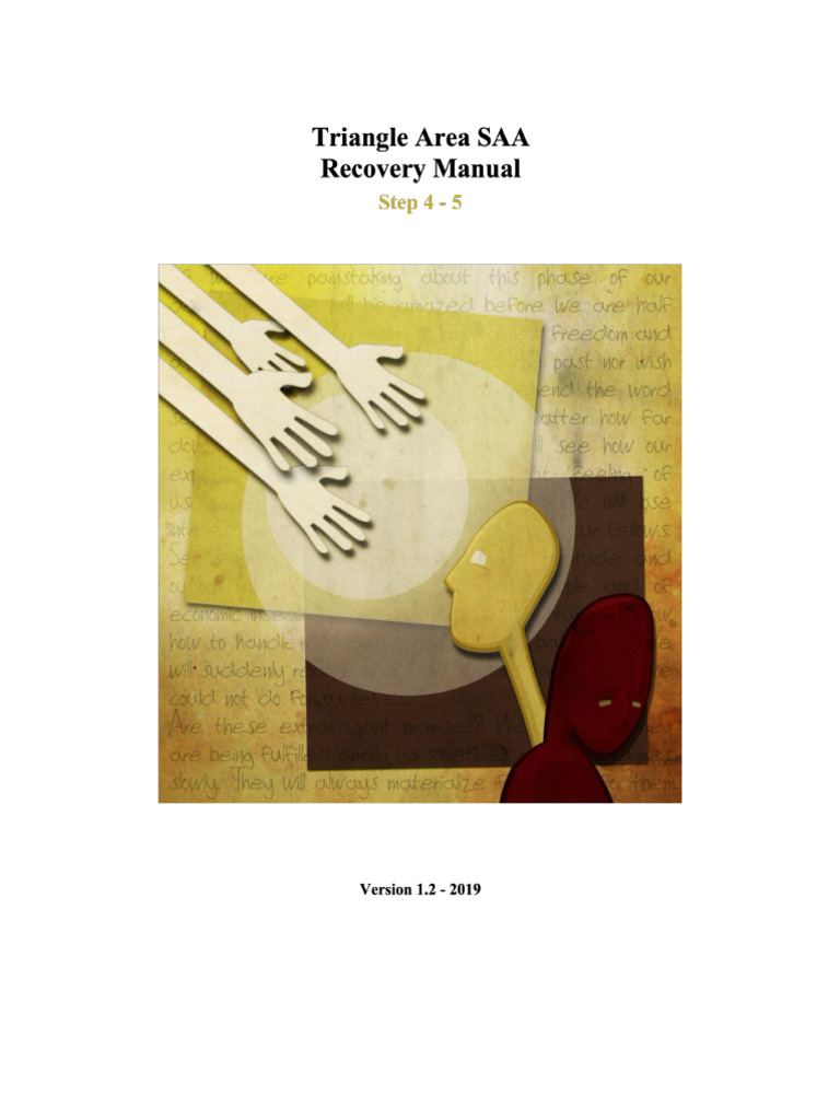 Steps 4 Through 5triangle Area Recovery | PDF | Seven Deadly Sins | Shame