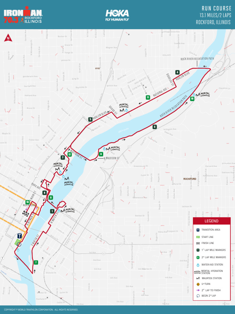 Rockford Ironman Course Map | PDF