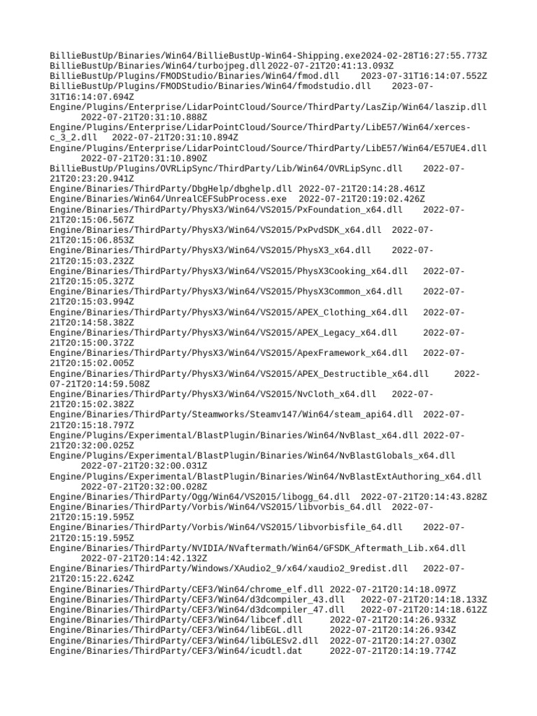 Manifest NonUFSFiles Win64 | PDF | Software | Computing