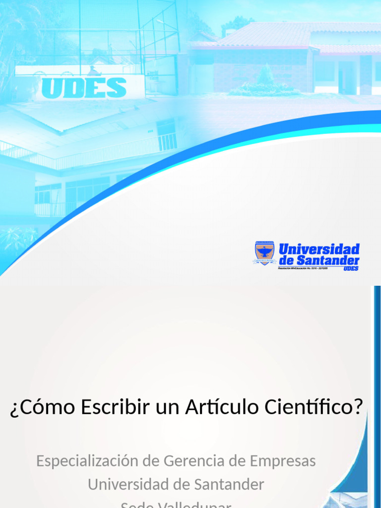 Redacción de Un Articulo Cientifico (2015-03-06) | PDF | Autor
