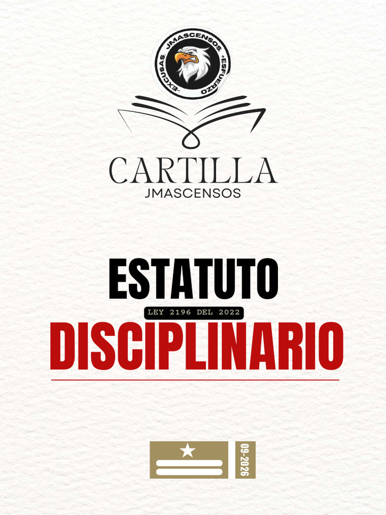Ley 2196 Estatuto Disciplinario | PDF | Disciplinas | Policía
