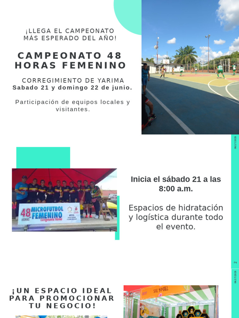 Campeonato 48 Horas Femenino 2025 | PDF