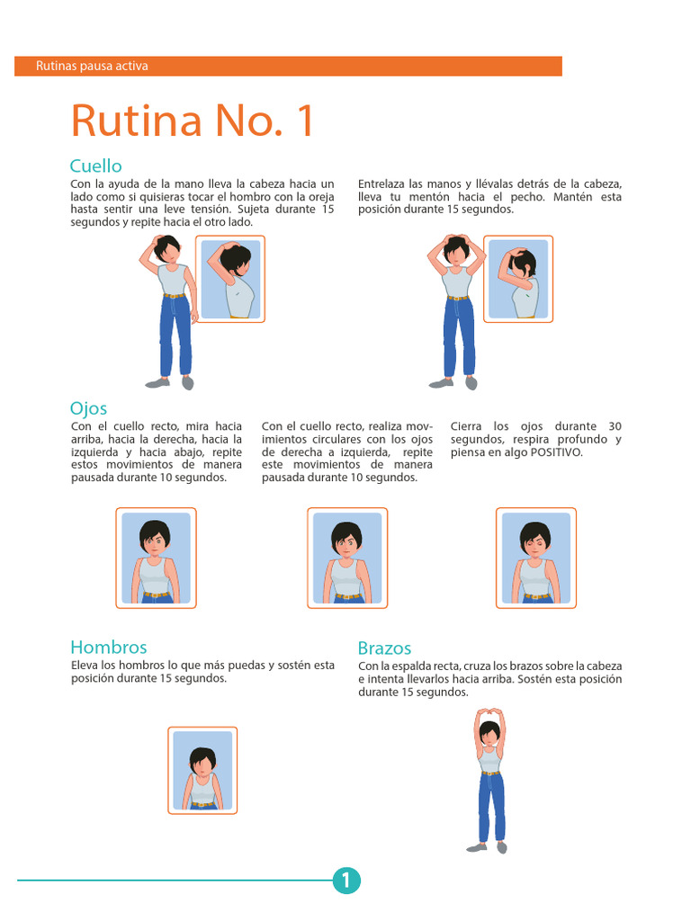 Pausa Activa - 2018 | PDF | Mano | Hombro
