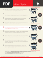 Purina Body Condition Score Diagram | PDF | Abdomen | Pelvis