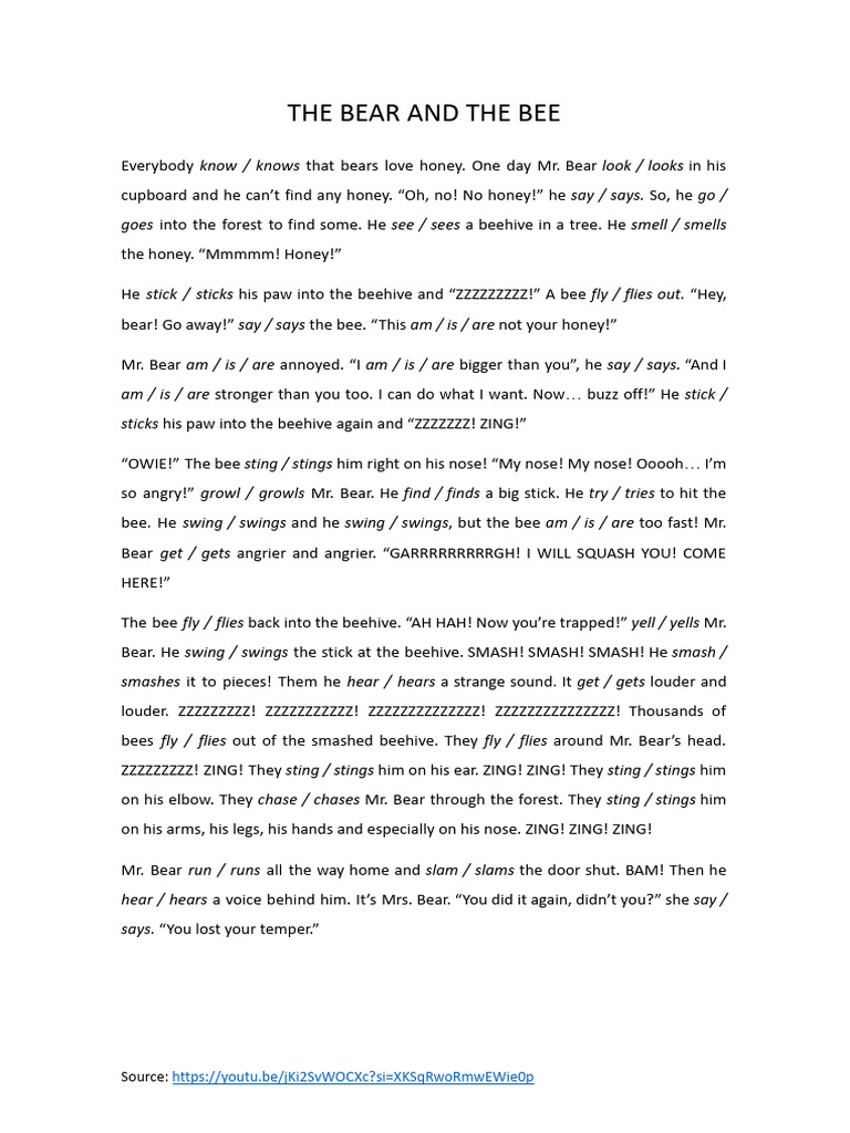 The Bear and The Bee | PDF | Chess Theory | Beekeeping