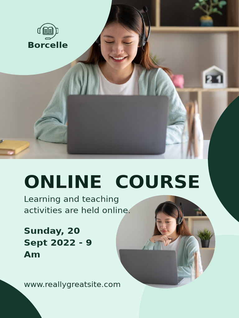Green Modern Online Course Flyer - 20250526 - 175116 - 0000 | PDF