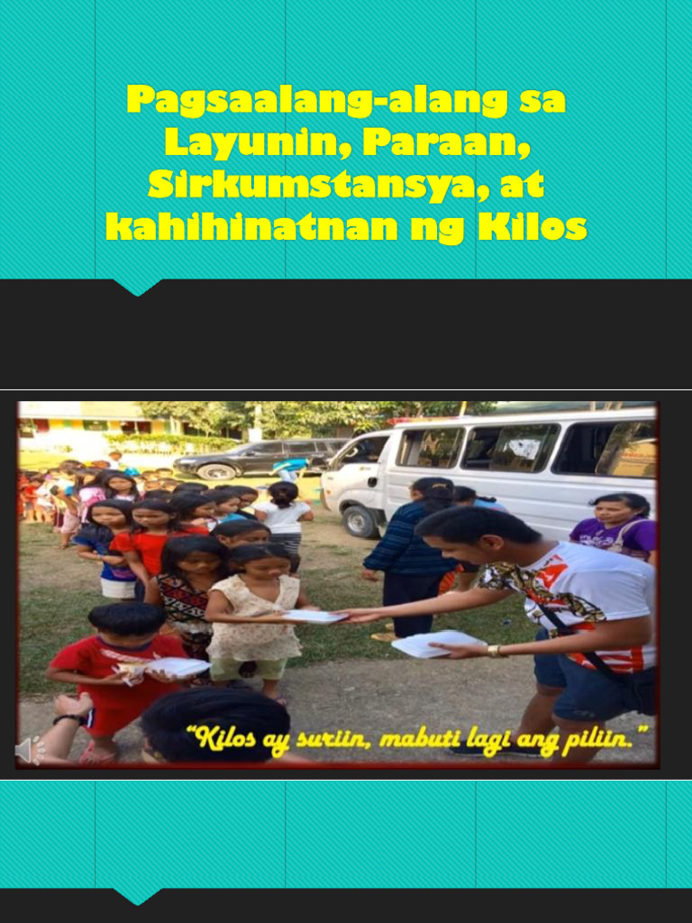 .Pagsaalang Alang Sa Layunin Paraan Sirkumstansy | PDF