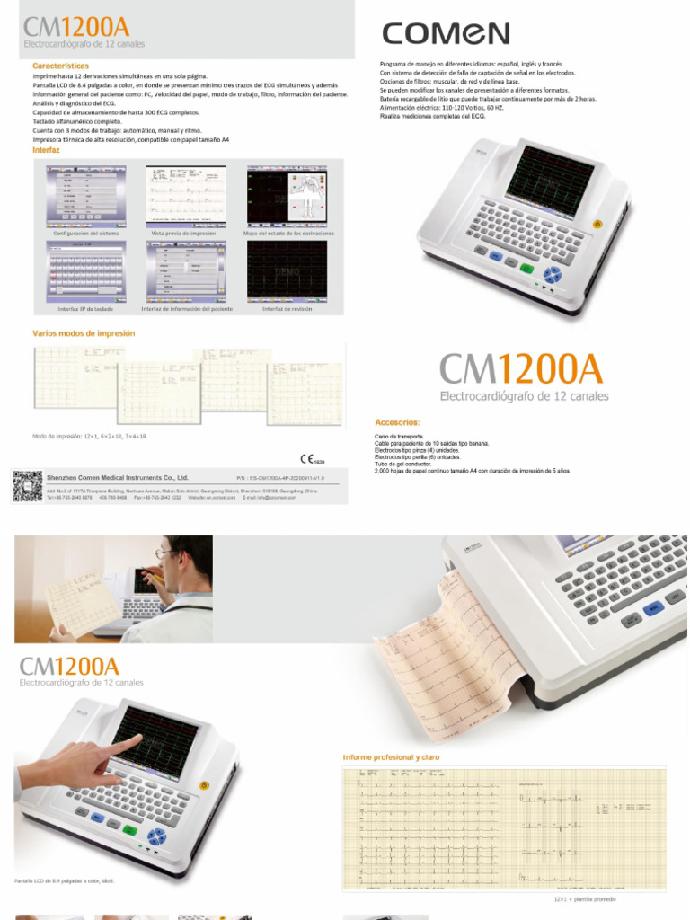 Catálogo - Cm1200a | PDF