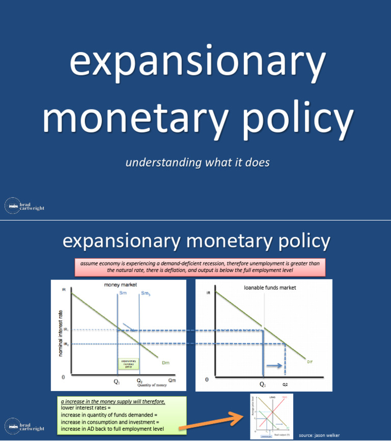 Expansionary Monetary Policy: Understanding What It Does | PDF