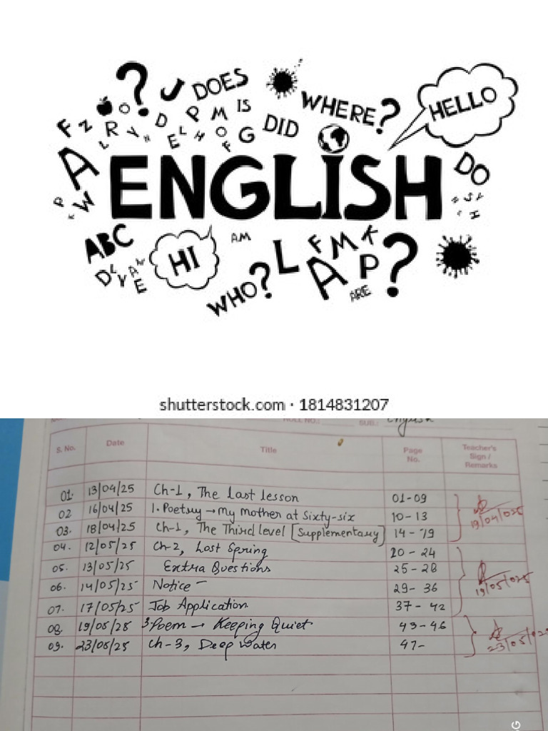 English Work | PDF