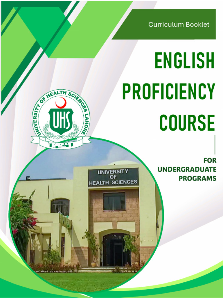 English Proficiency Syllabus | PDF | Reading Comprehension | Vocabulary