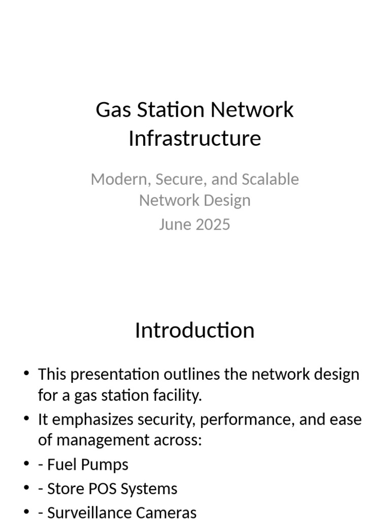 Gas Station Network Design New | PDF