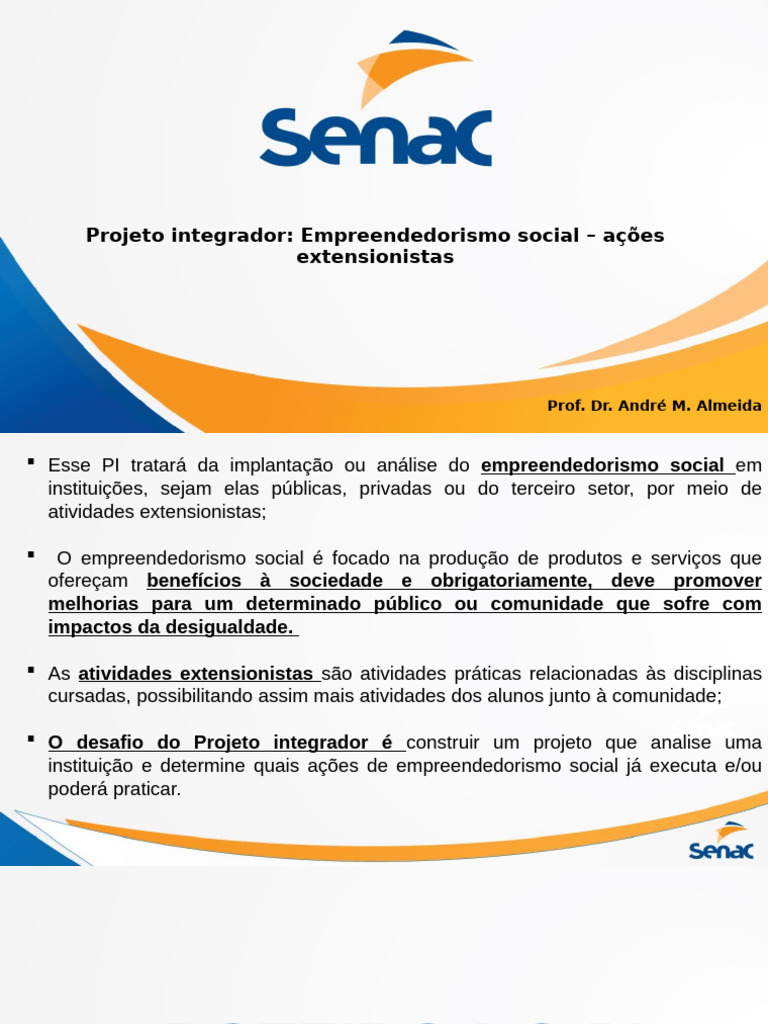 Projeto Integrador III - 2025 Es | PDF