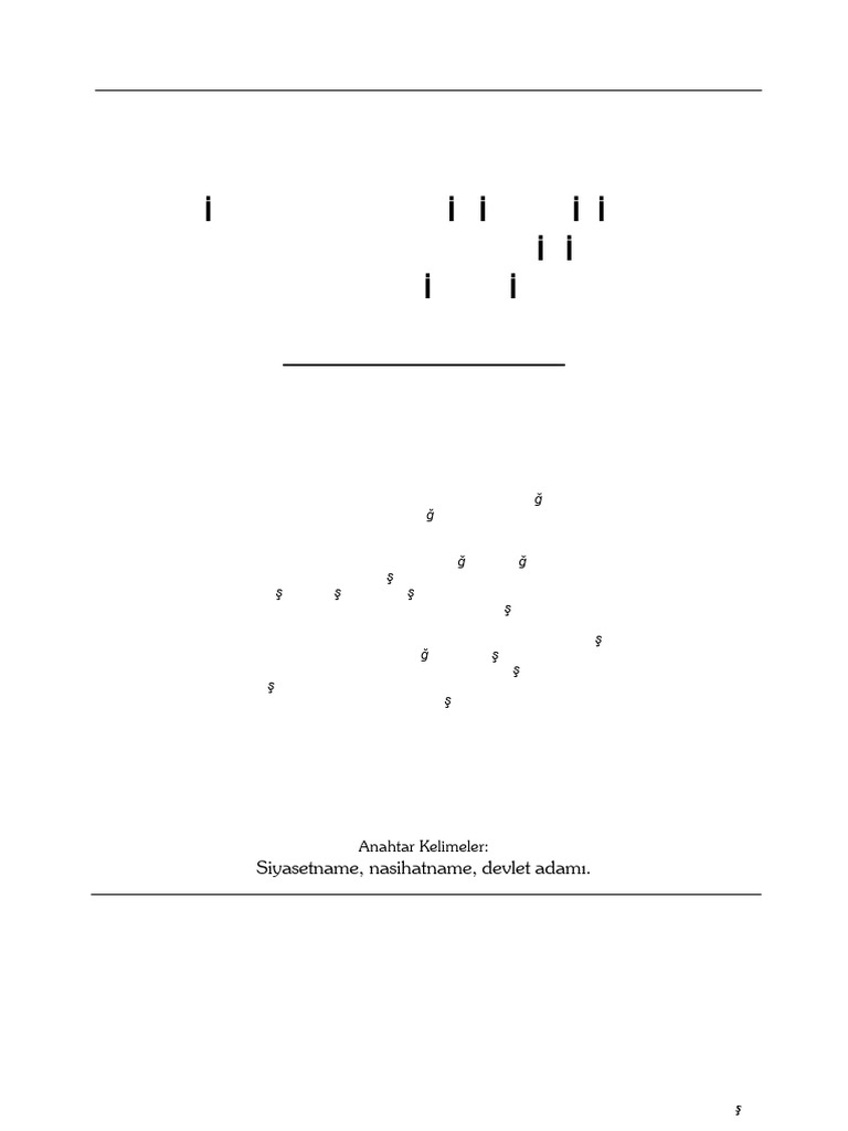 S Yasetnameler M Zde Z Len Devlet Adami Portres N N Temel Zell Kler ( | PDF