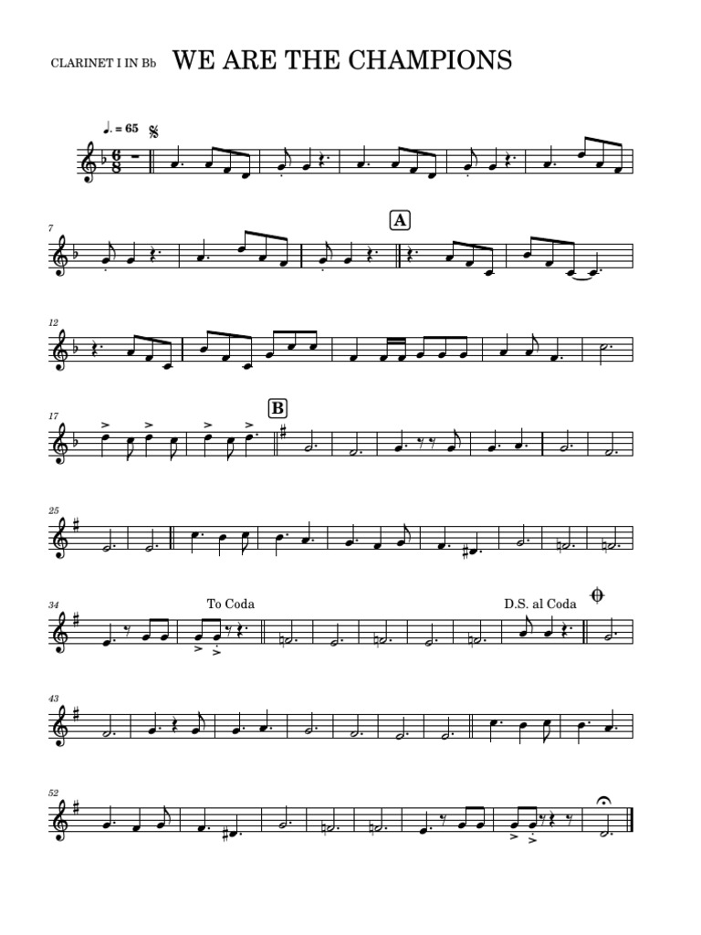 We Are The Champions | PDF