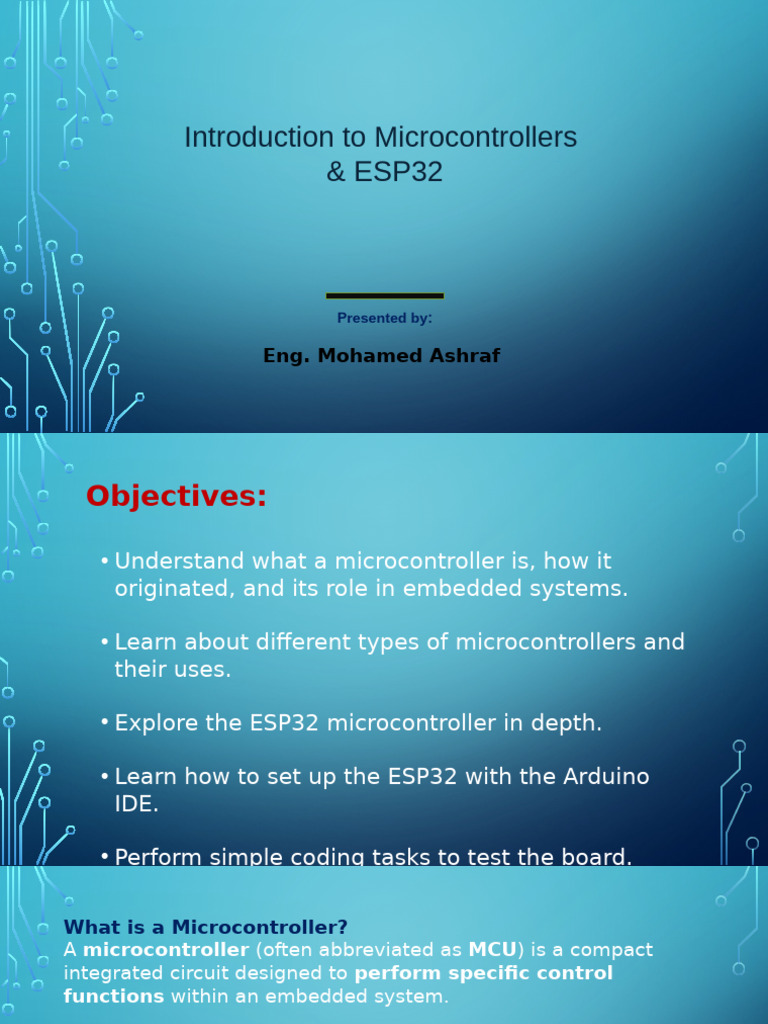 Intro To Microcontrollers | PDF | Microcontroller | Embedded System